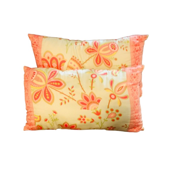 Amy Butler | Bedding | 3 Amy Butler For Welspun Sari Bloom Decorative ...